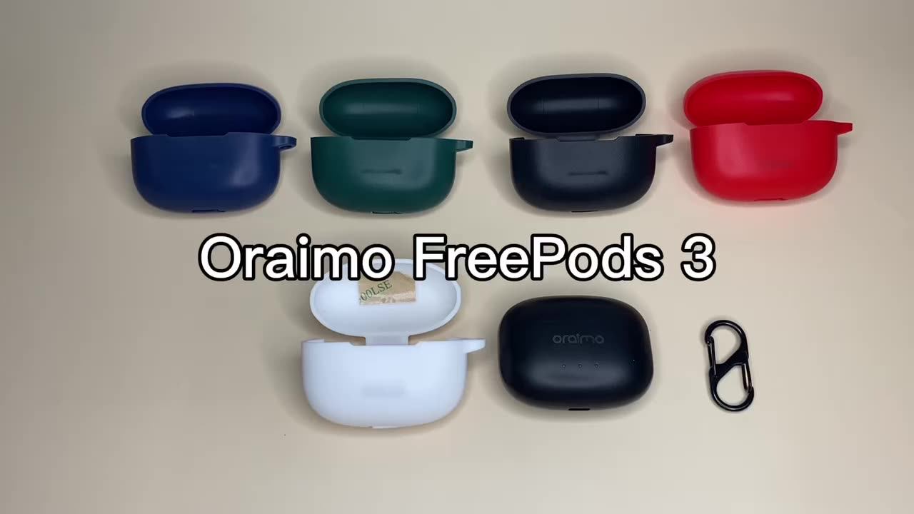 Free Sample For Oraimo Freepods 3 Headset Silicone Protective Cover ...