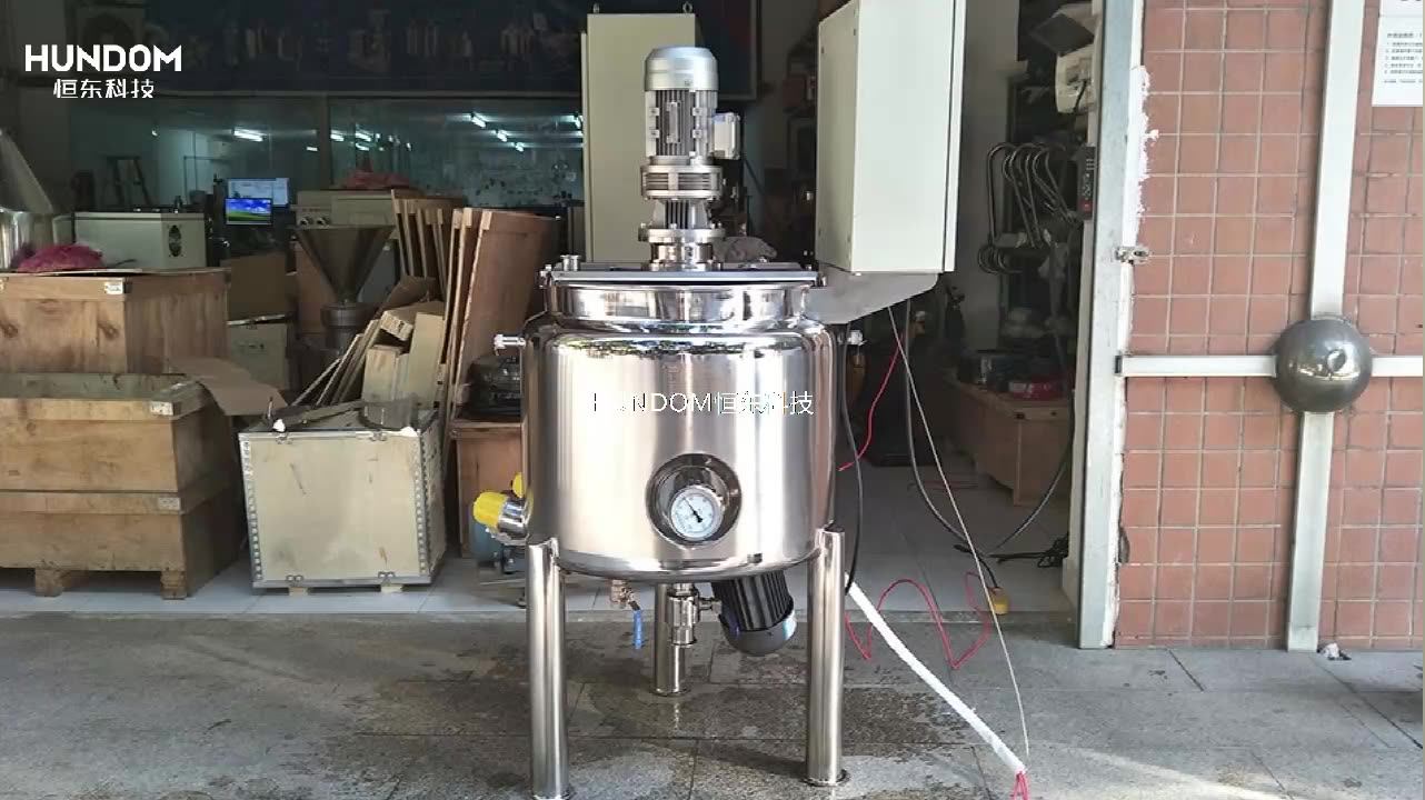Washing Soap Liquid Detergent Making Machine With Mixing And Heating ...