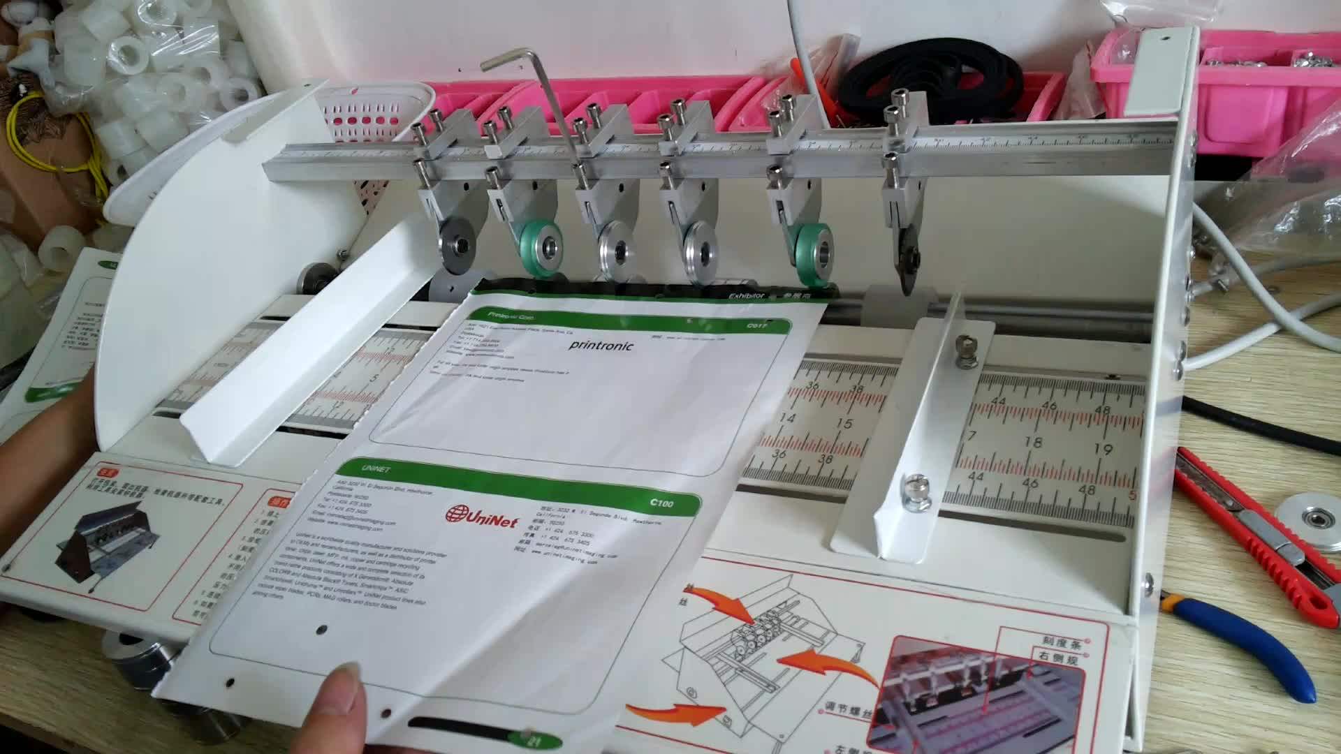 18" Electric 3-in-1 Scorer Perforator Paper Creasing Machine Scoring ...