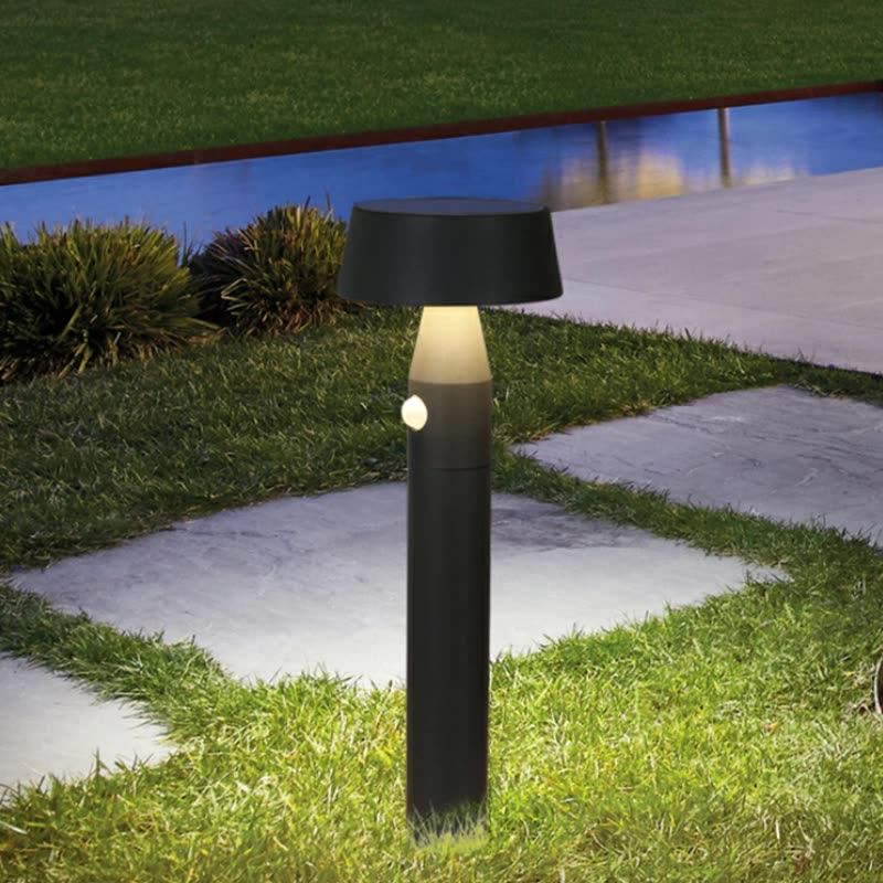 Savia Led Solar Motion Sensor Bollard Light For Outdoor Garden ...