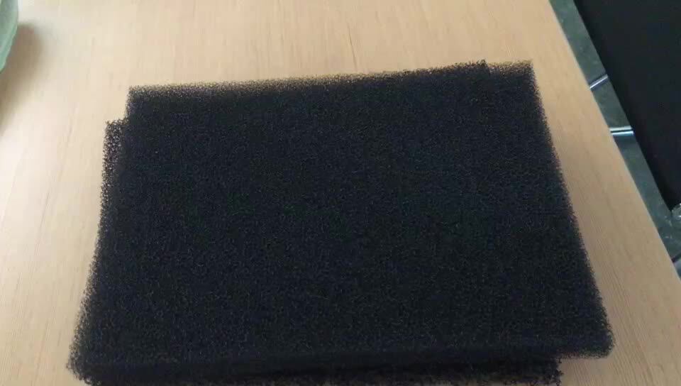 Open Cell Reticulated Foam Sheet Polyurethane Air Filter Foam Mat - Buy ...