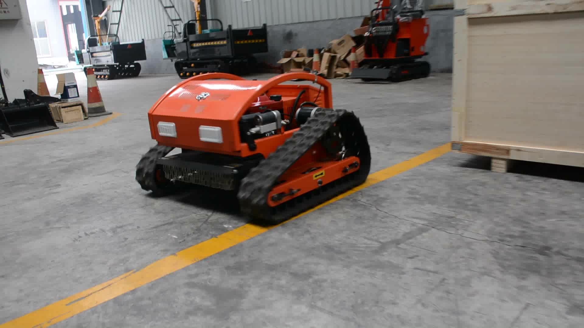 Advanced Technology Gasoline Powered Remote Control Lawn Mower Zero ...