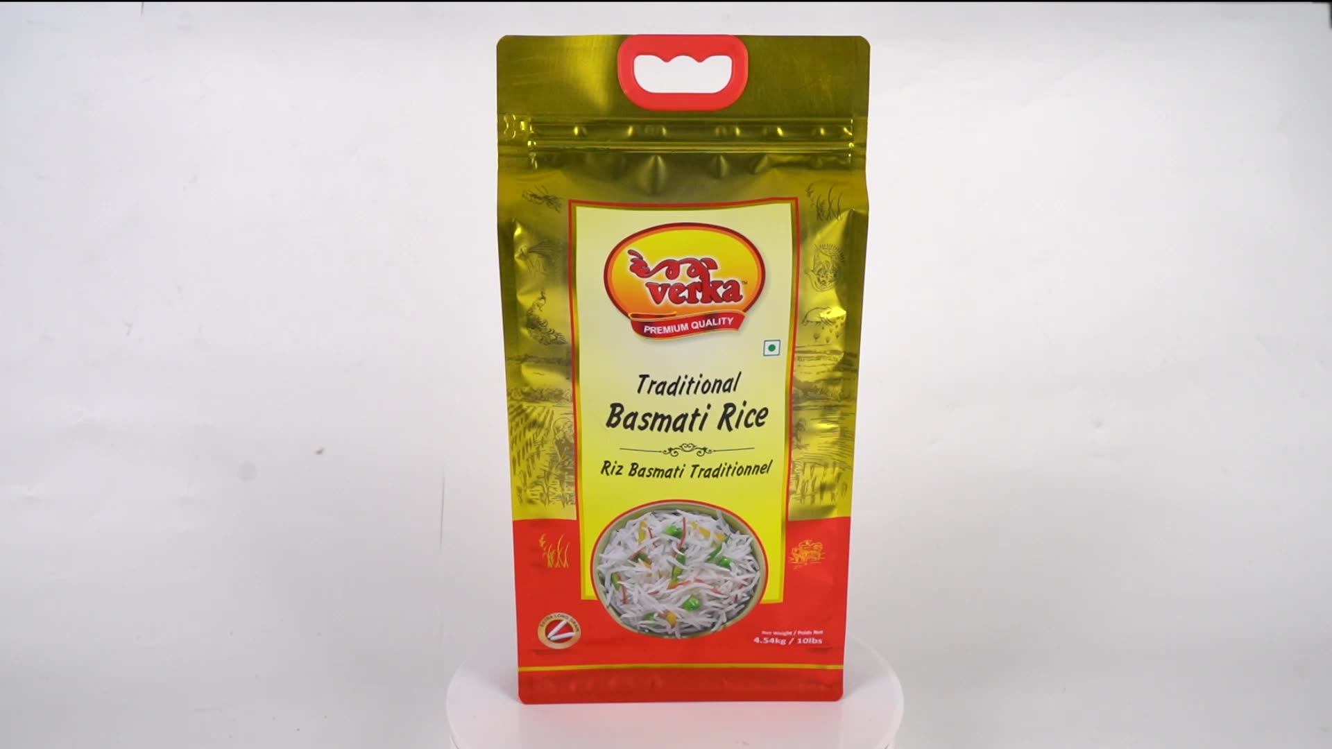 5kg 10kg 25kg Plastic Rice Bags Resealable Plastic Rice Packaging Bag ...