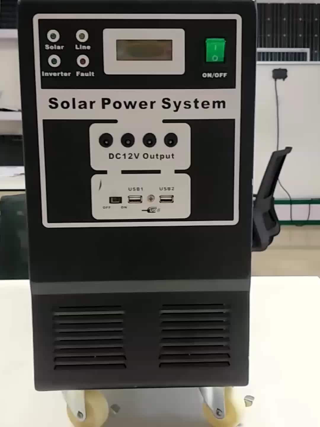 Top Design 2kw Portable Solar Generator 2000w 1500w 1000w Solar System ...