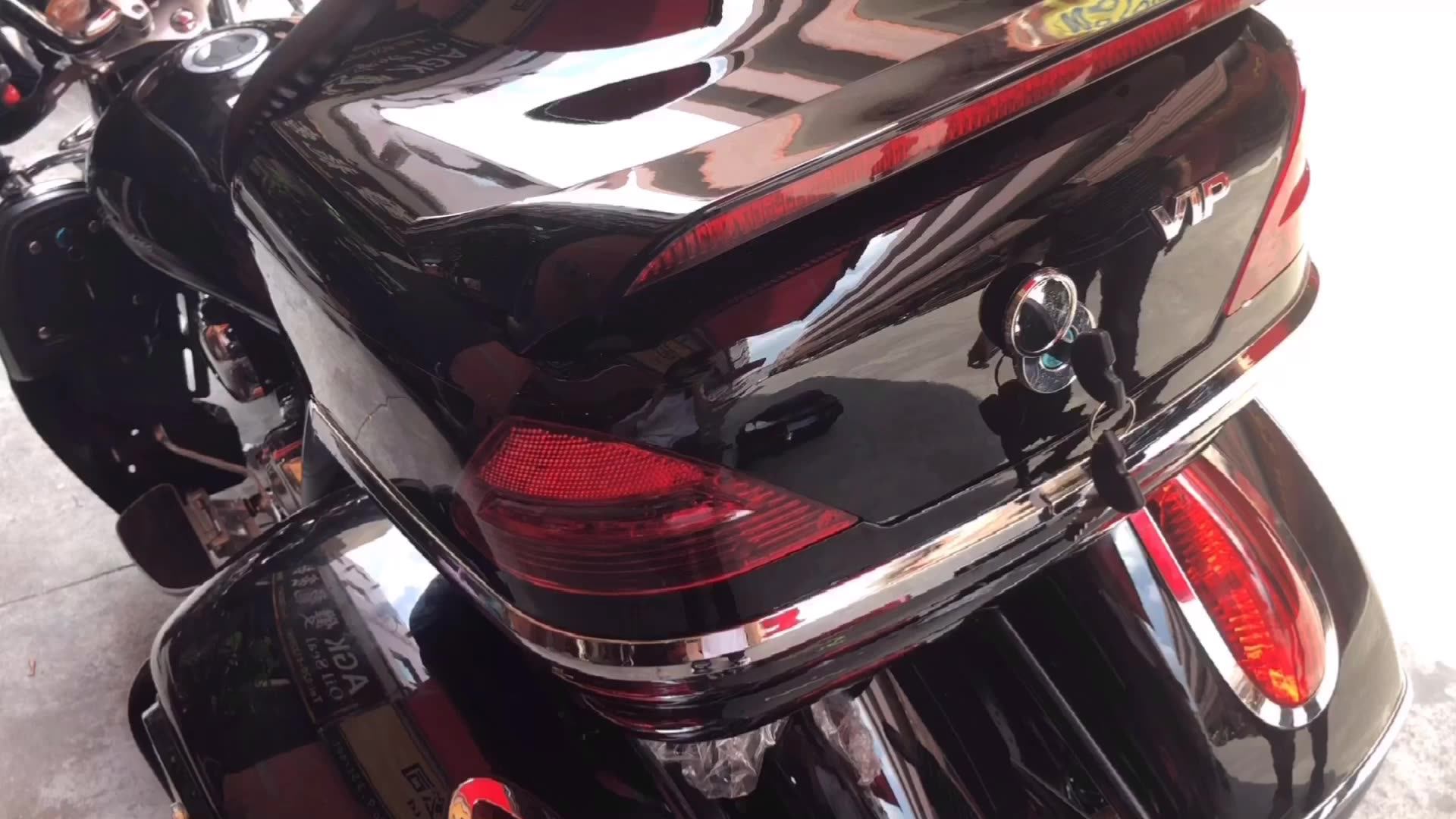 Motorcycle Tail Top Box Delivery Tank Bag Luggage Topbox Motorcycle Box ...