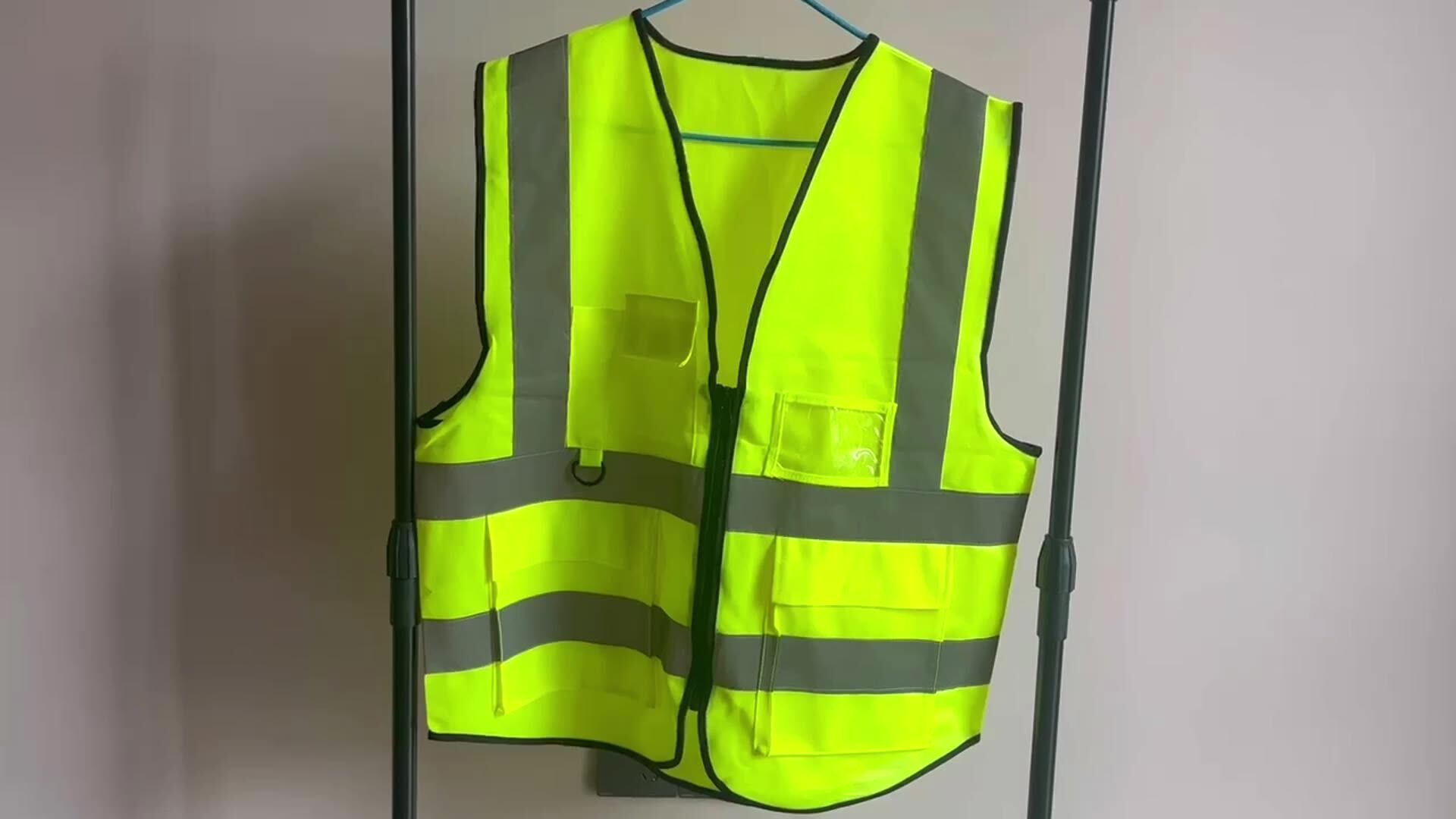 Reflective Safety Clothing High Visibility Jacket Hi Vis Clothing ...