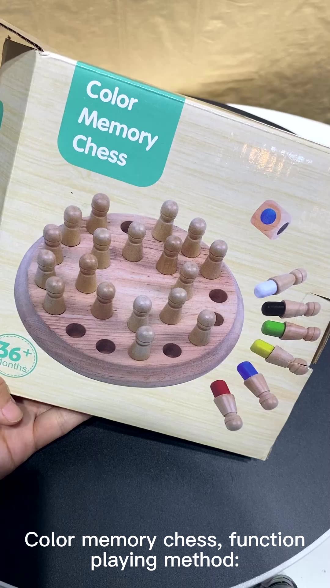 Kids Party Game Wooden Memory Match Stick Chess Game Fun Block Board ...