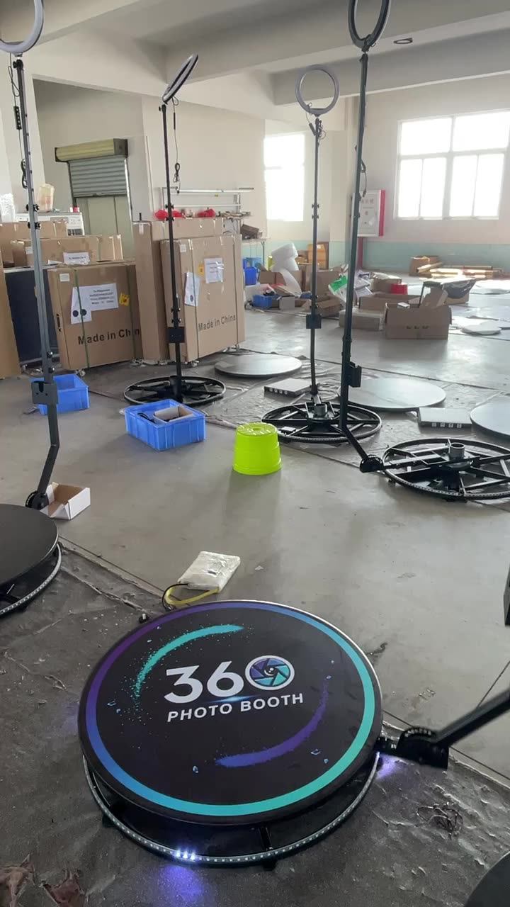 Best Selling 360 Grad Photo Booths Wedding Rental Equipment Slim Fill ...