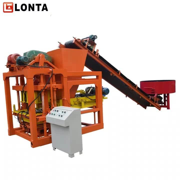 Qtj4-28 Brick+making+mahincery Hollow Block Making Machine China ...