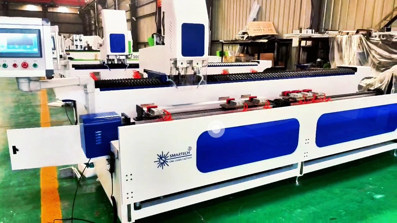 Aluminum Profile Cnc Milling Machine For Doors And Windows Drilling ...