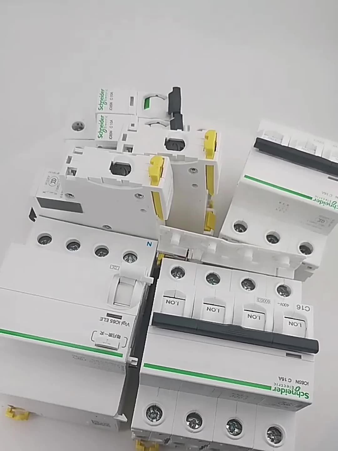 Small Dc Circuit Breaker Acti9 Series Ic65l Dc 1p A9n38108 C 8a 13a 16a ...