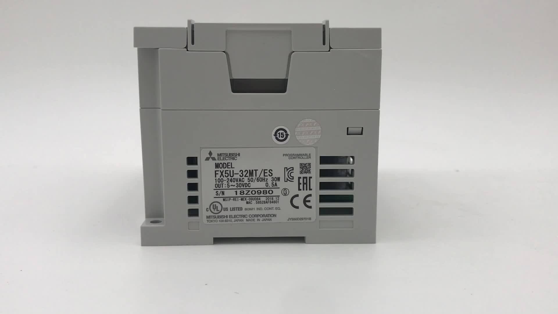 Fx5u- Melsec Iq-f Mitsubishi Fx5u-32m Fx5u-32mt Plc Cpu Module Fx5u ...