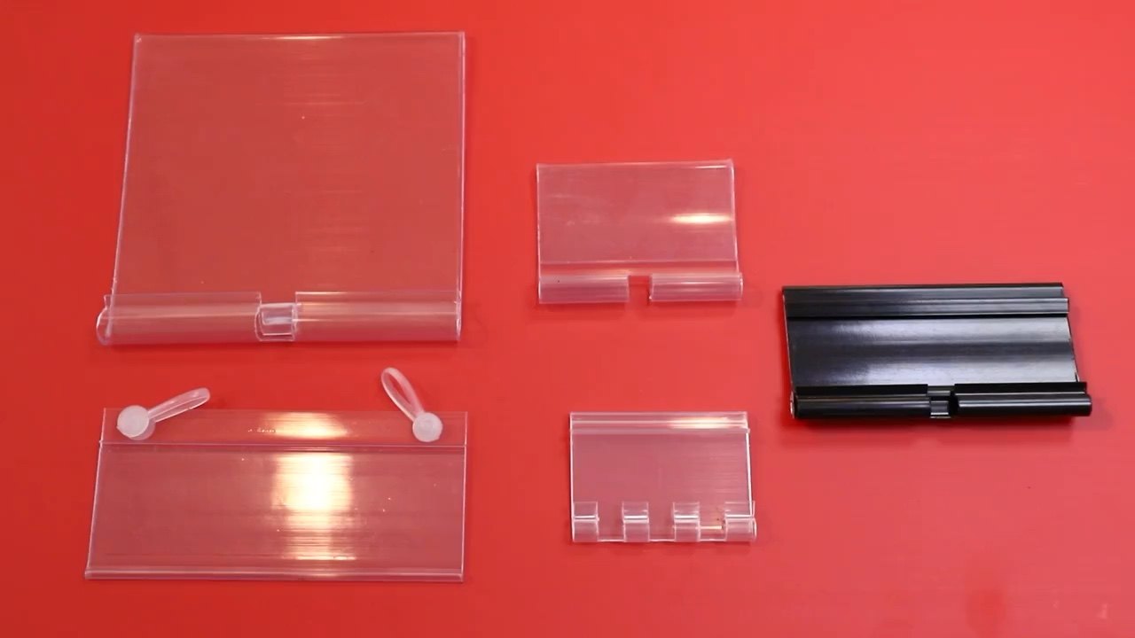 Thin Pvc Extruded Data Strip Label Holder 39mm Price Tag Channel - Buy ...