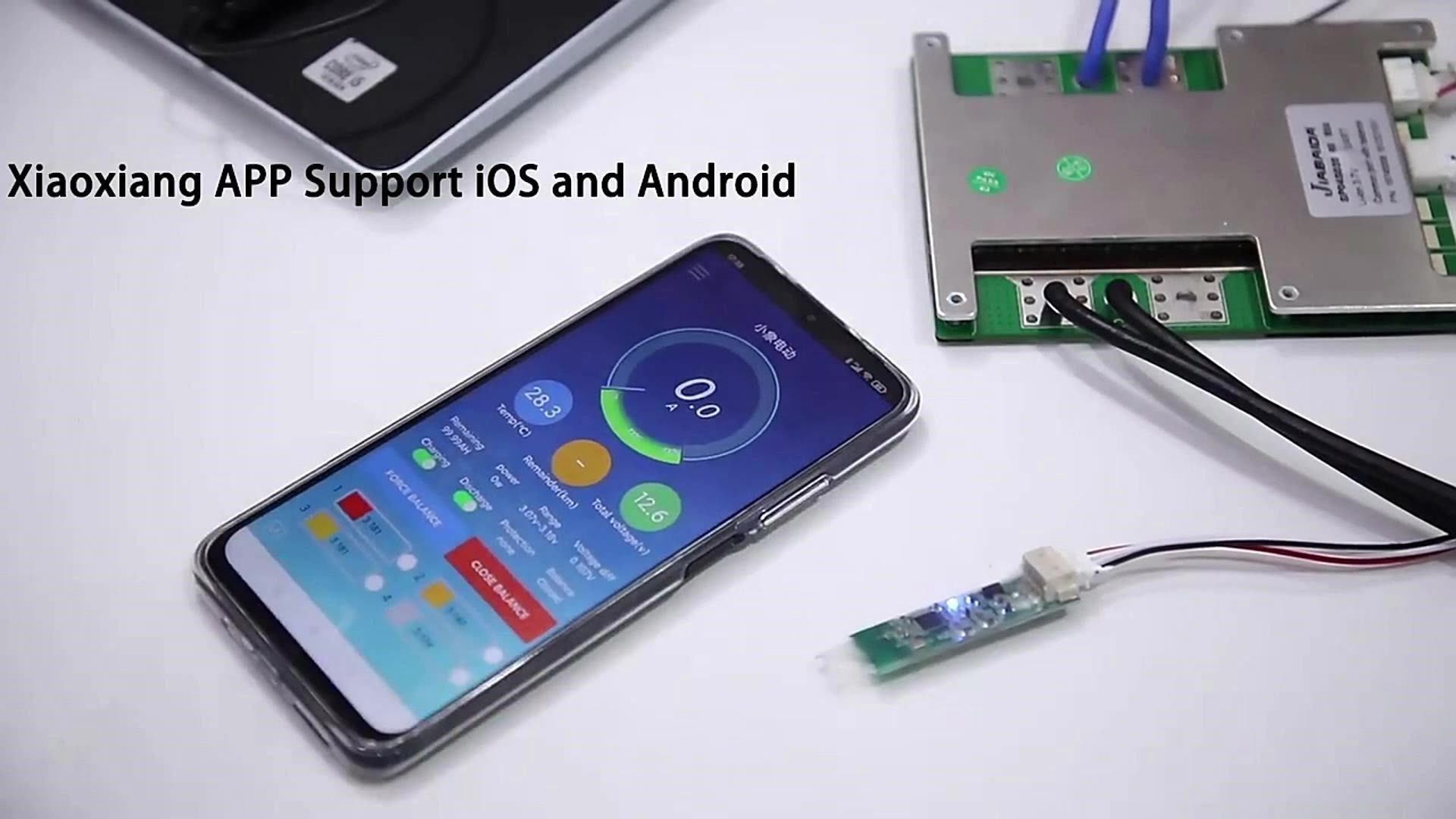 Jbd Smart Bms Lcd Display Accessory Uart/rs485 Simple Version Lifepo4 ...