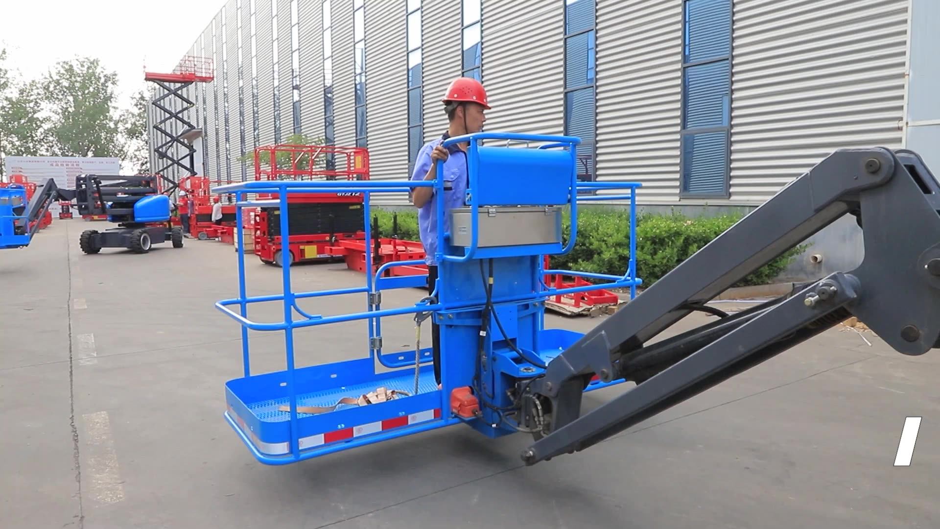 4x4x4 Jlg Genie 21m 32m 38m Diesel Hydraulic Portable Mini Electric ...