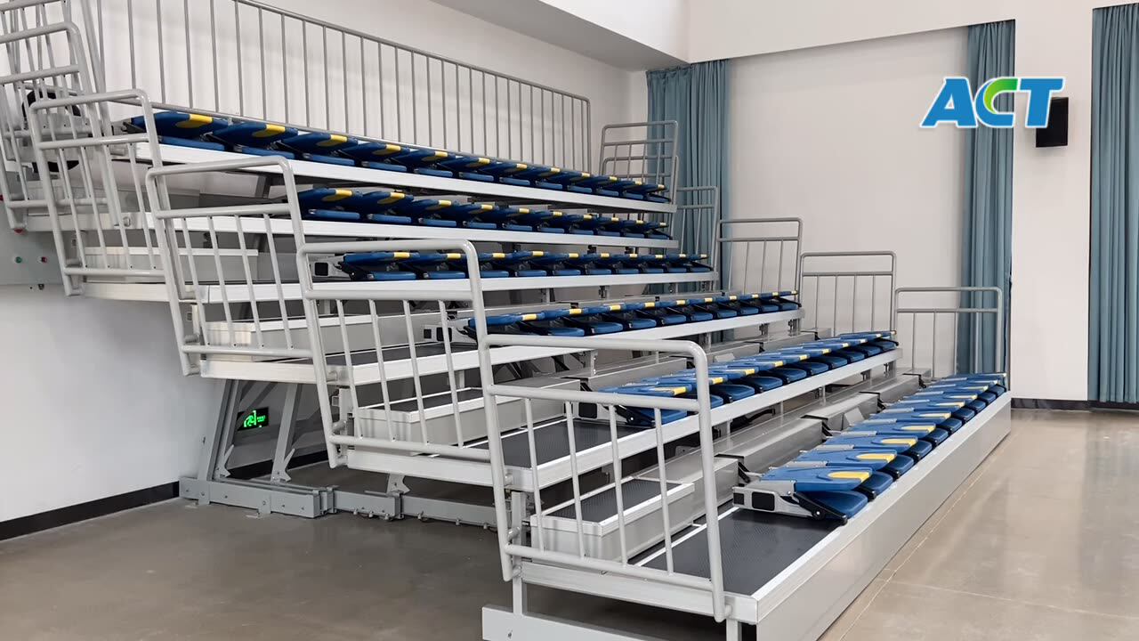 Steel Mobile Tribune Seating For Auditorium Hall - Buy Tribune Seating ...