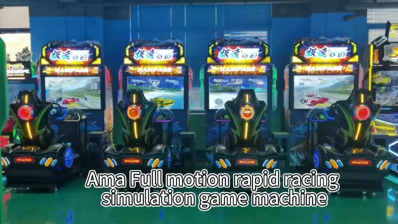 Ama Coin Opreted Arcade Turkey Simulator Game Machine Full-motion Rapid ...