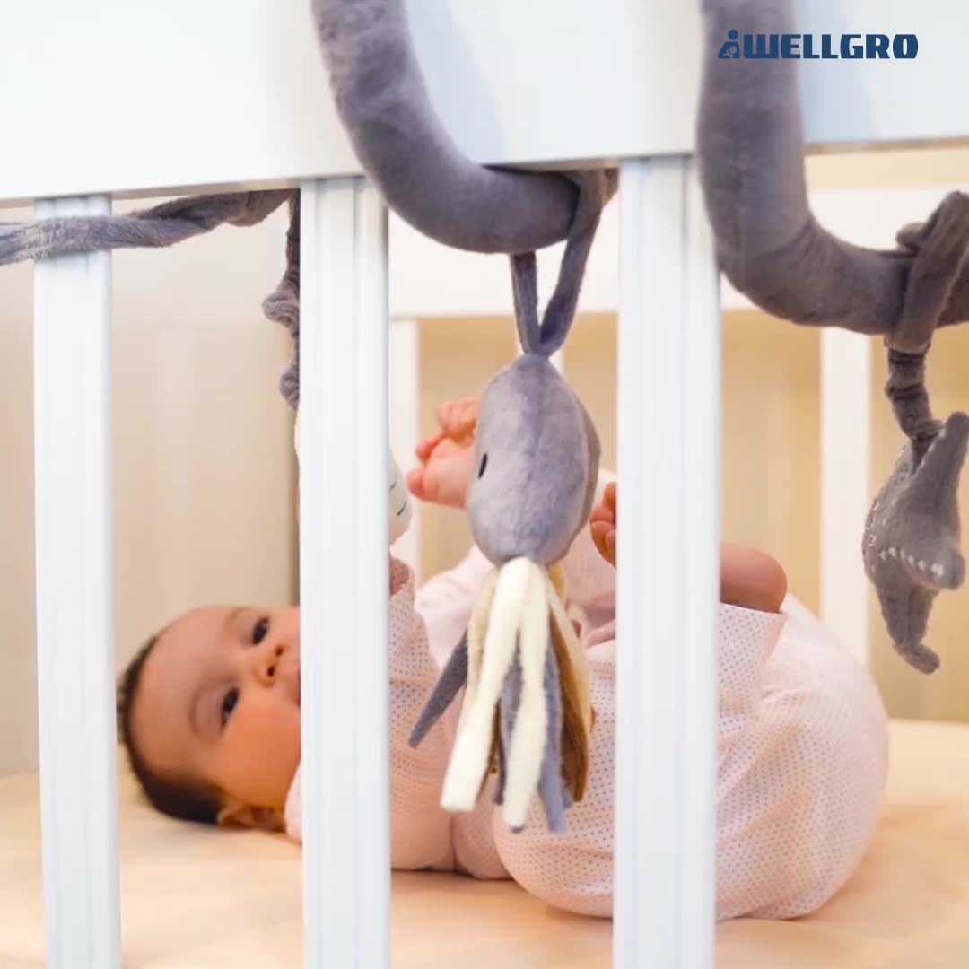 Spiral Toy For Pram Car Seat Cribs Travel Baby Interactive Pram Toy ...