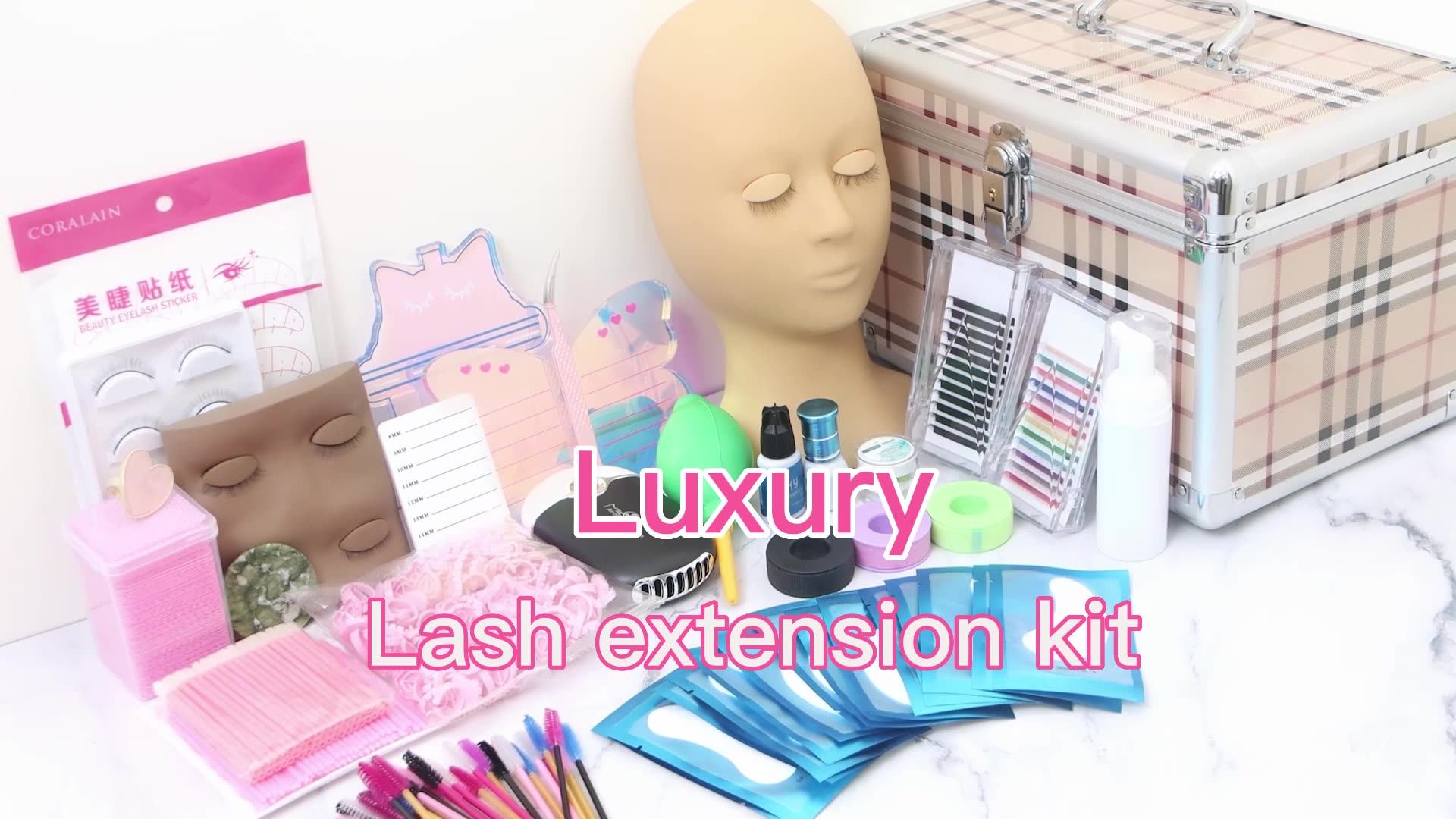 Hot Selling Eyelash Training Extension Starter Practice Kit Set ...