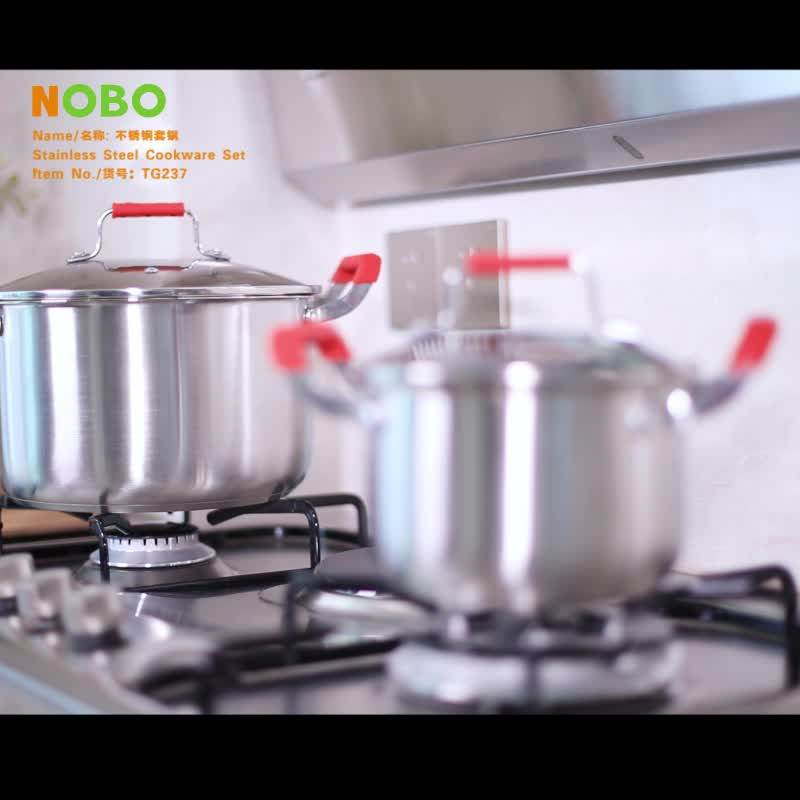 Premium Quality 2-6 Liter Stainless Steel La Sera Cookware With Non ...