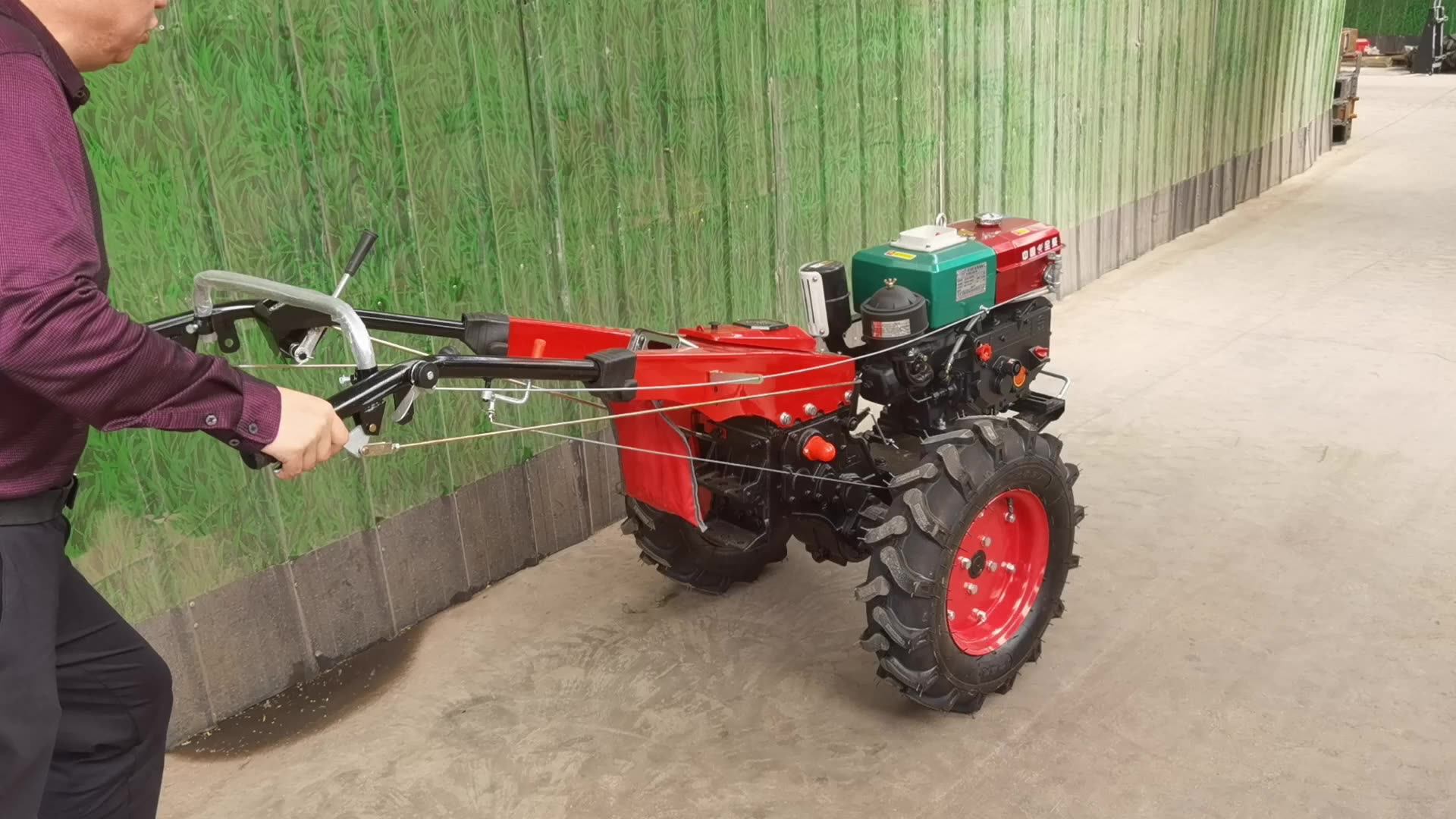 China Agriculture Machine Motocultor Garden Farm 12hp 15hp 18hp Diesel ...