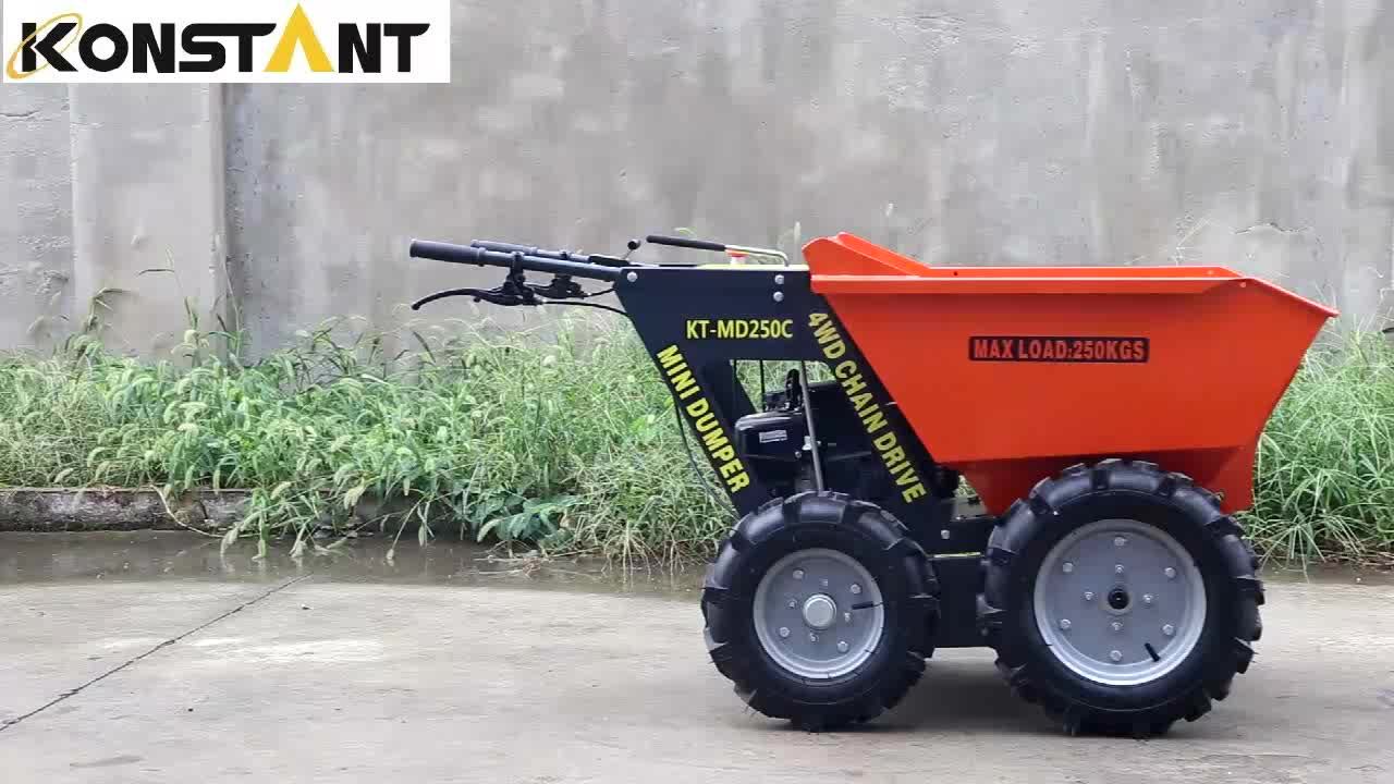 Hot Selling Mini Dumper Widely Used Power Wheelbarrow Easy Operation ...