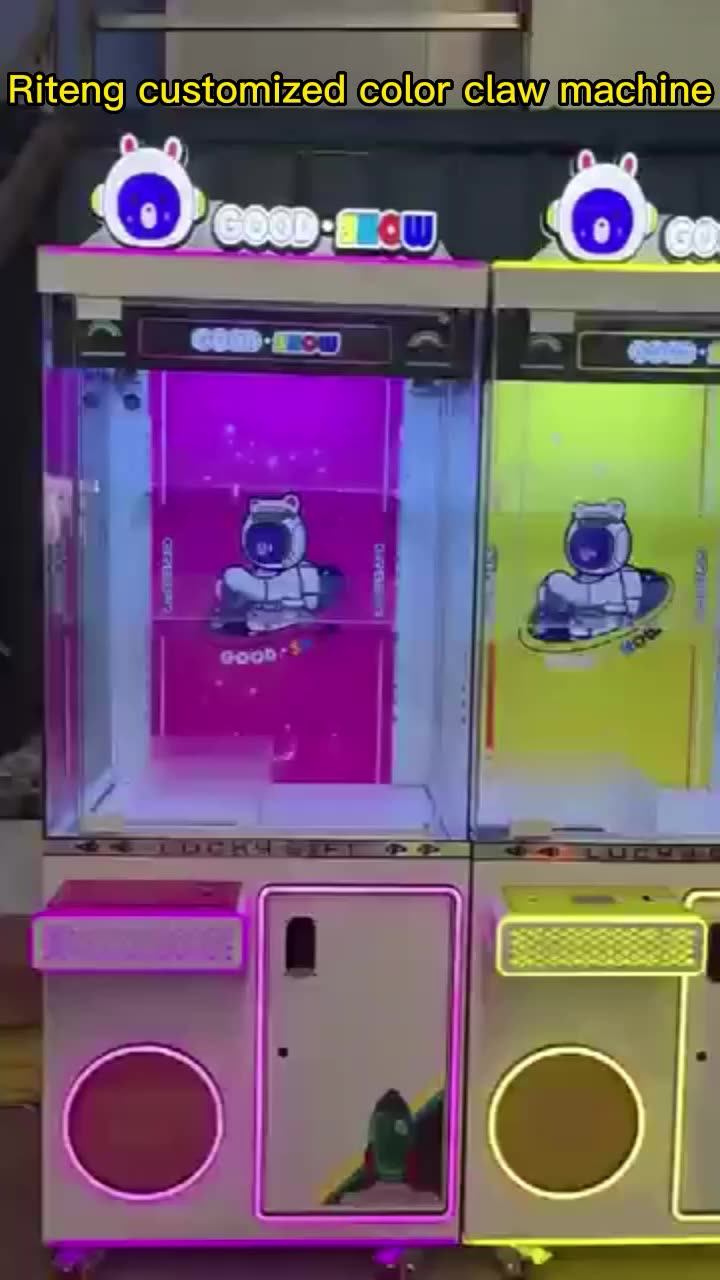 Personalizada Mini Super Claw Crane Machine Arcade Varios Colores Candy ...