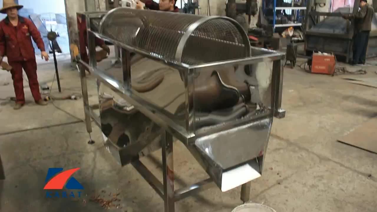 Rotary Drum Sieve Machine/trommel Screen Sieving Equipment For Compost ...