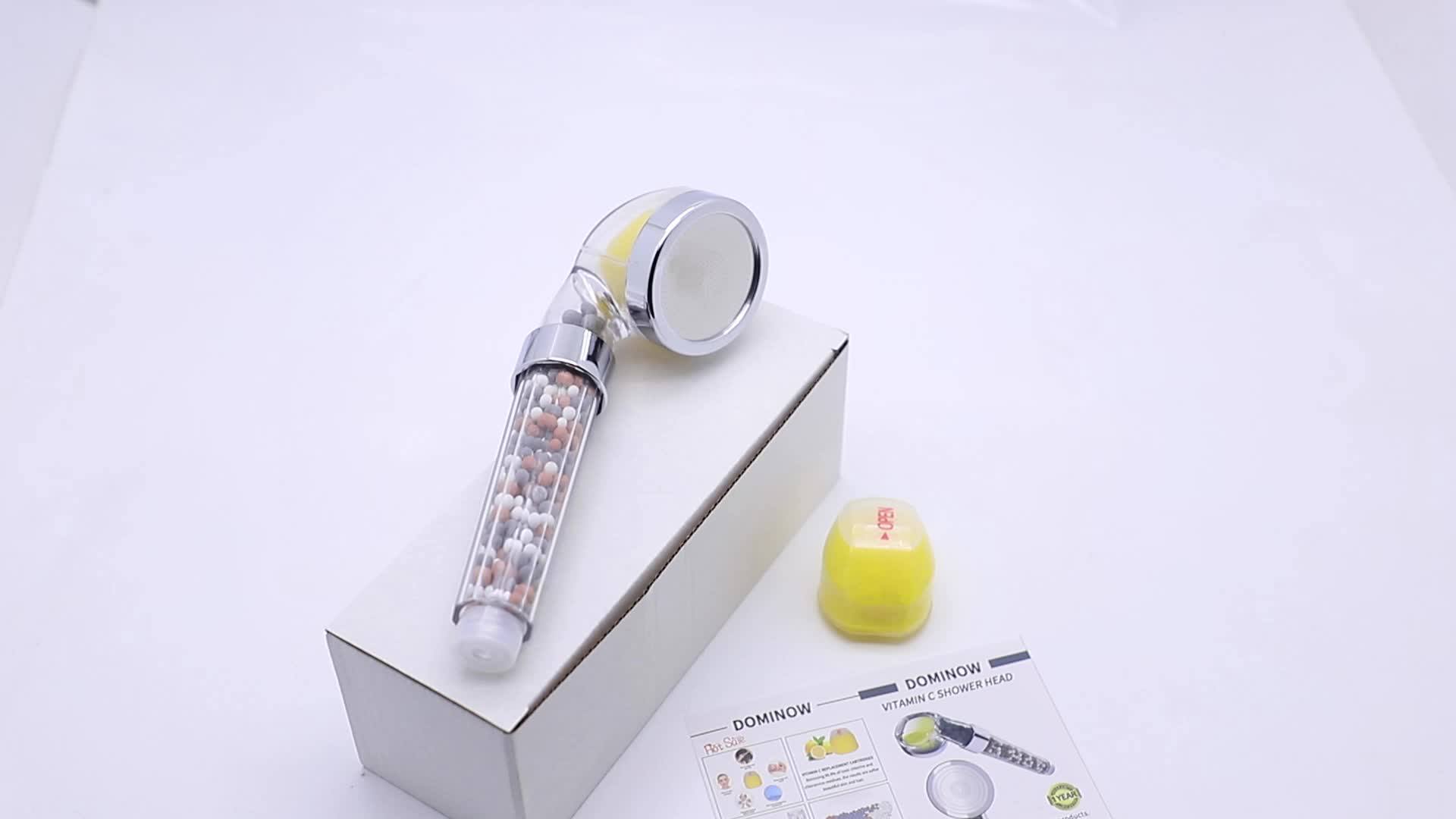 Bathroom Shower Head Filter 6 Different Flavor Aroma Vitamin C Shower ...