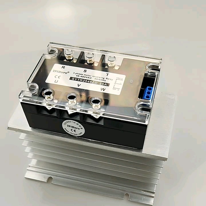 Trihero 60a Three Phase Motor Control Module Ssr Solid State Relay ...
