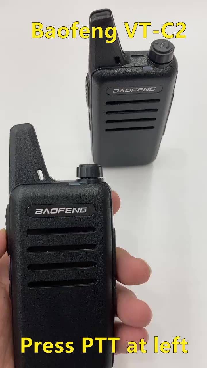 2022 Best Price Baofeng Vtc2 Long Range Mini Hand Held Two Way Radio ...