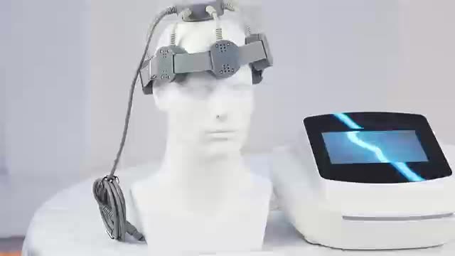 Brain Therapy Device Transcranial Magnetic Stimulation Therapeutic Apparatus Tms Transcranial ...