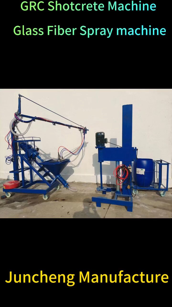 High-speed Grc/grfc Glass Fiber Concrete Cement Mortar Spray Machine ...