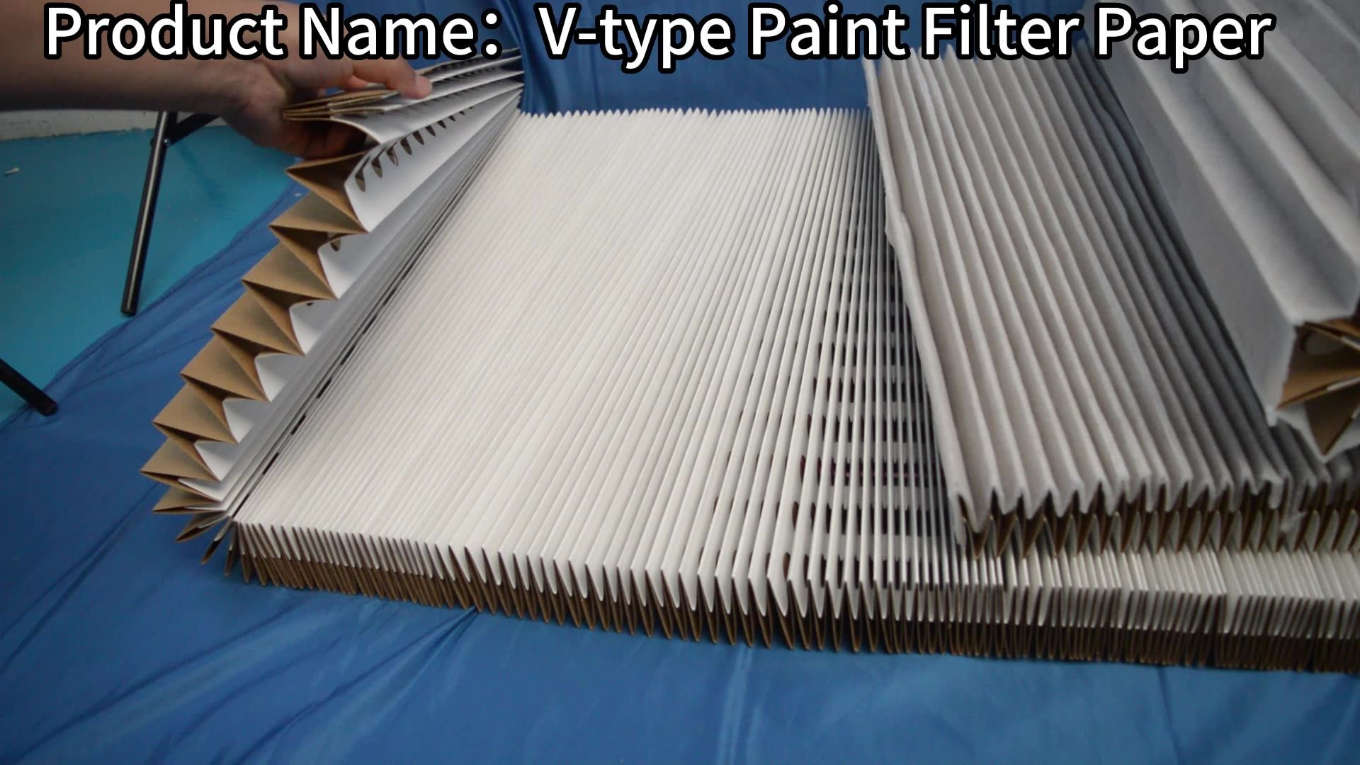 Spray Booth Paint Filter Paper Pleated Paper Filter - Buy Paper Filter ...
