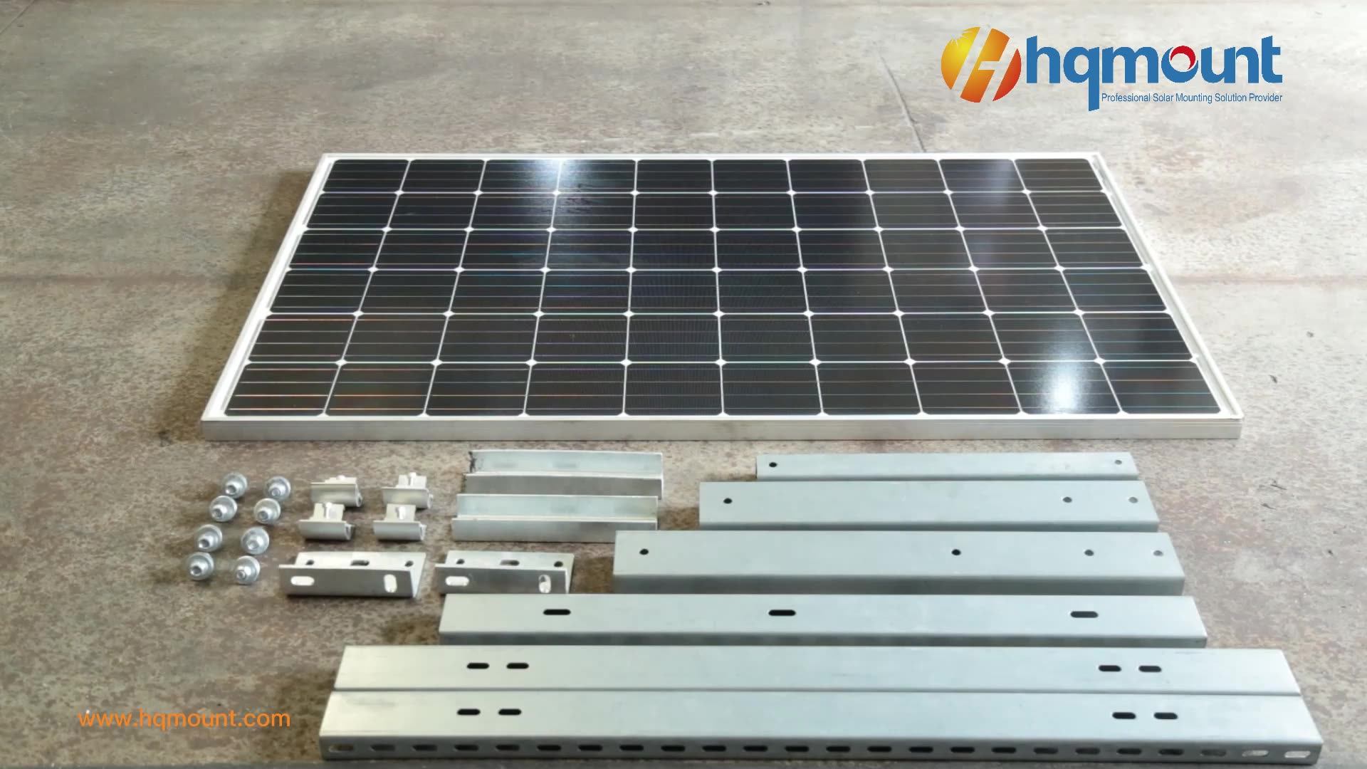 China Manufacturer Ground Mount Solar Racking System Concrete Base ...