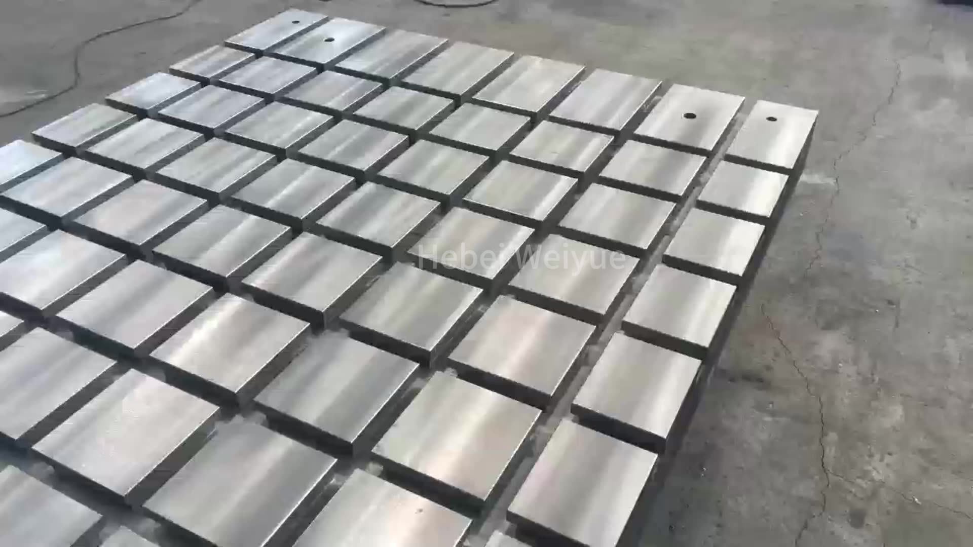 Cast Iron Work Platform Cast Iron Surface T Slot Inspection Plate - Buy ...