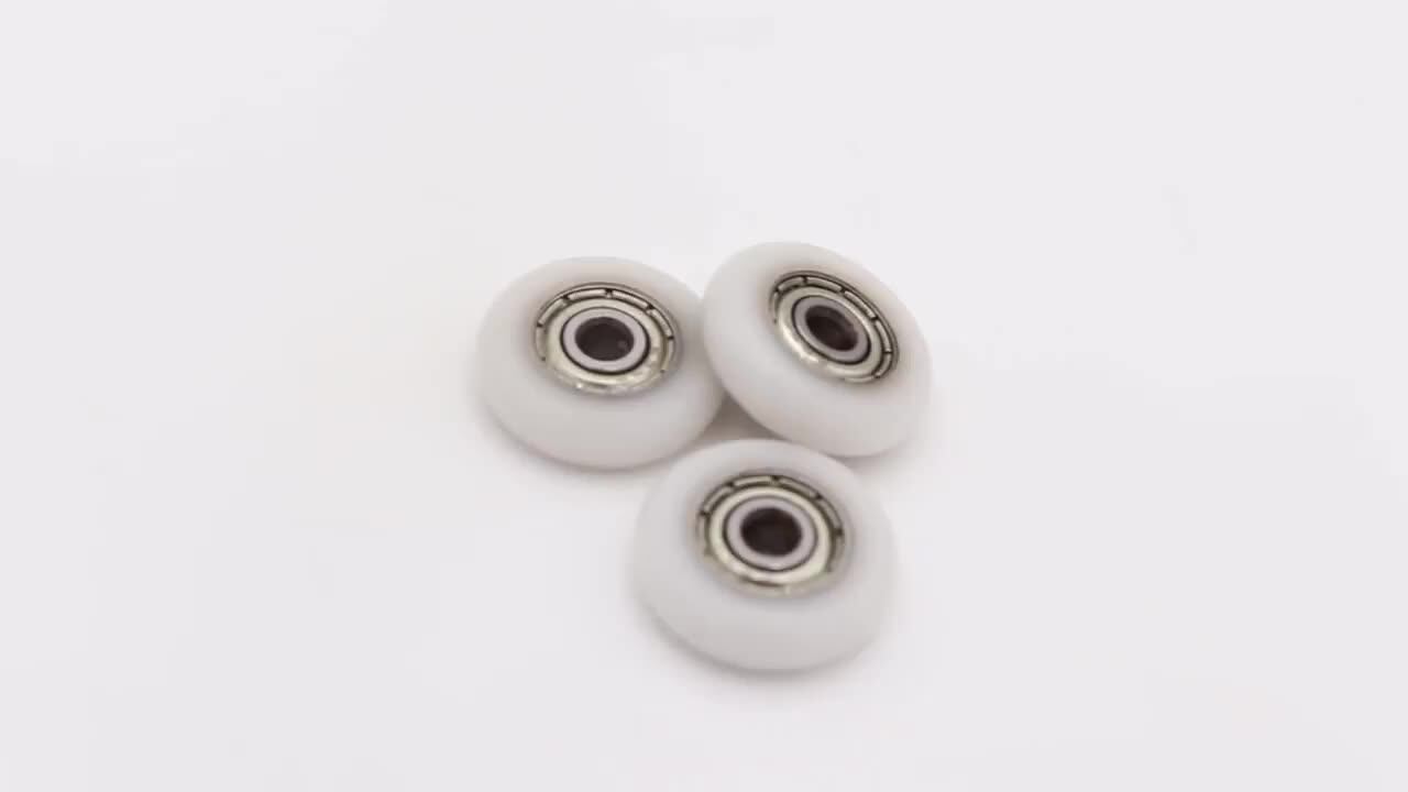 623 Pulleys Sliding Door Roller Wheel R Type 623 Small Nylon Roller For ...
