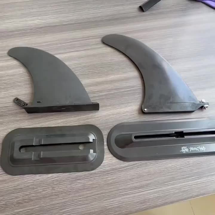 Wholesale Inflatable Paddleboard Plastic/nylon Fin Sup Detachable Slide ...