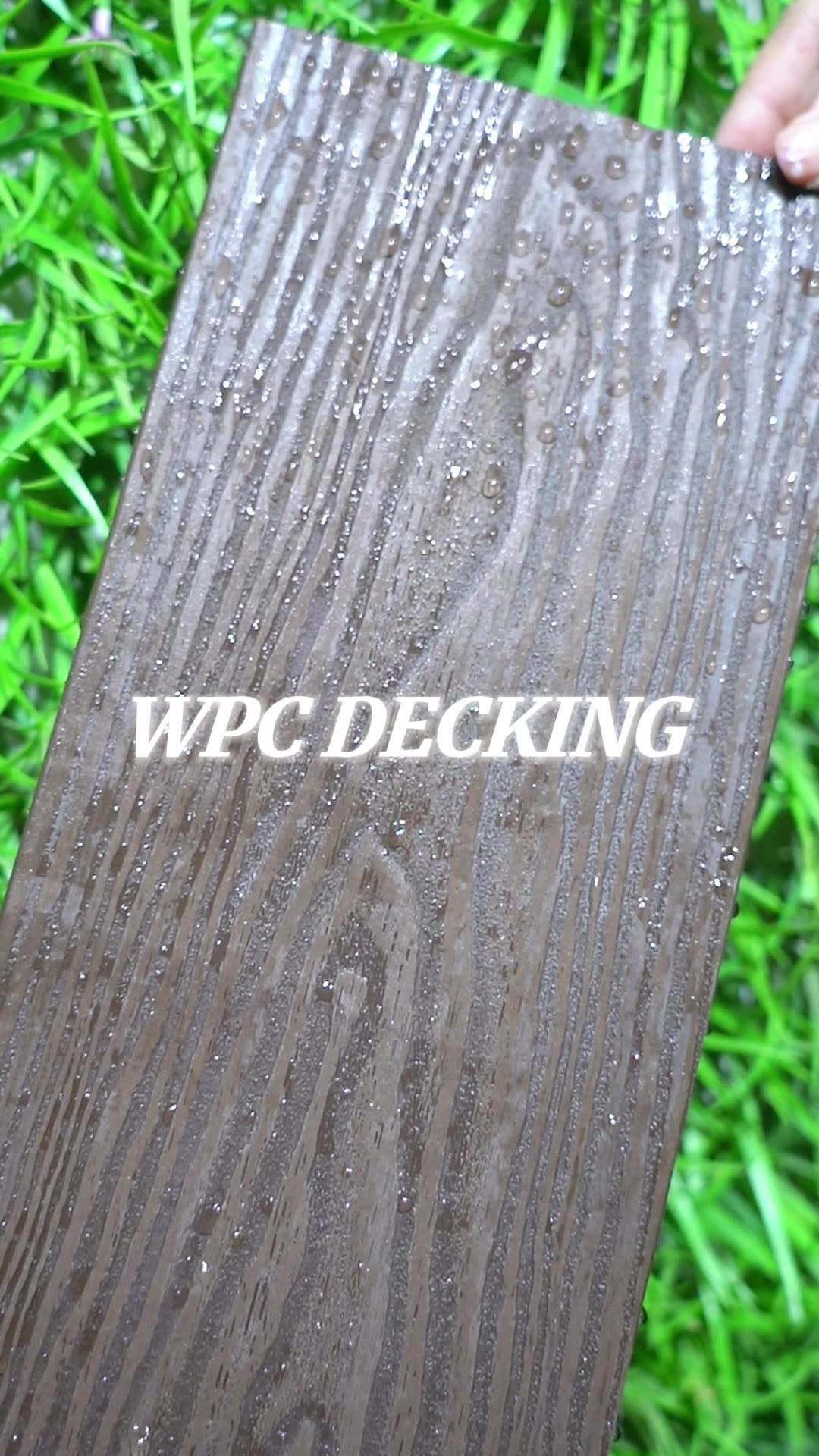 External Easy Installation Wpc Wall Cladding Great Outdoor Plastic ...