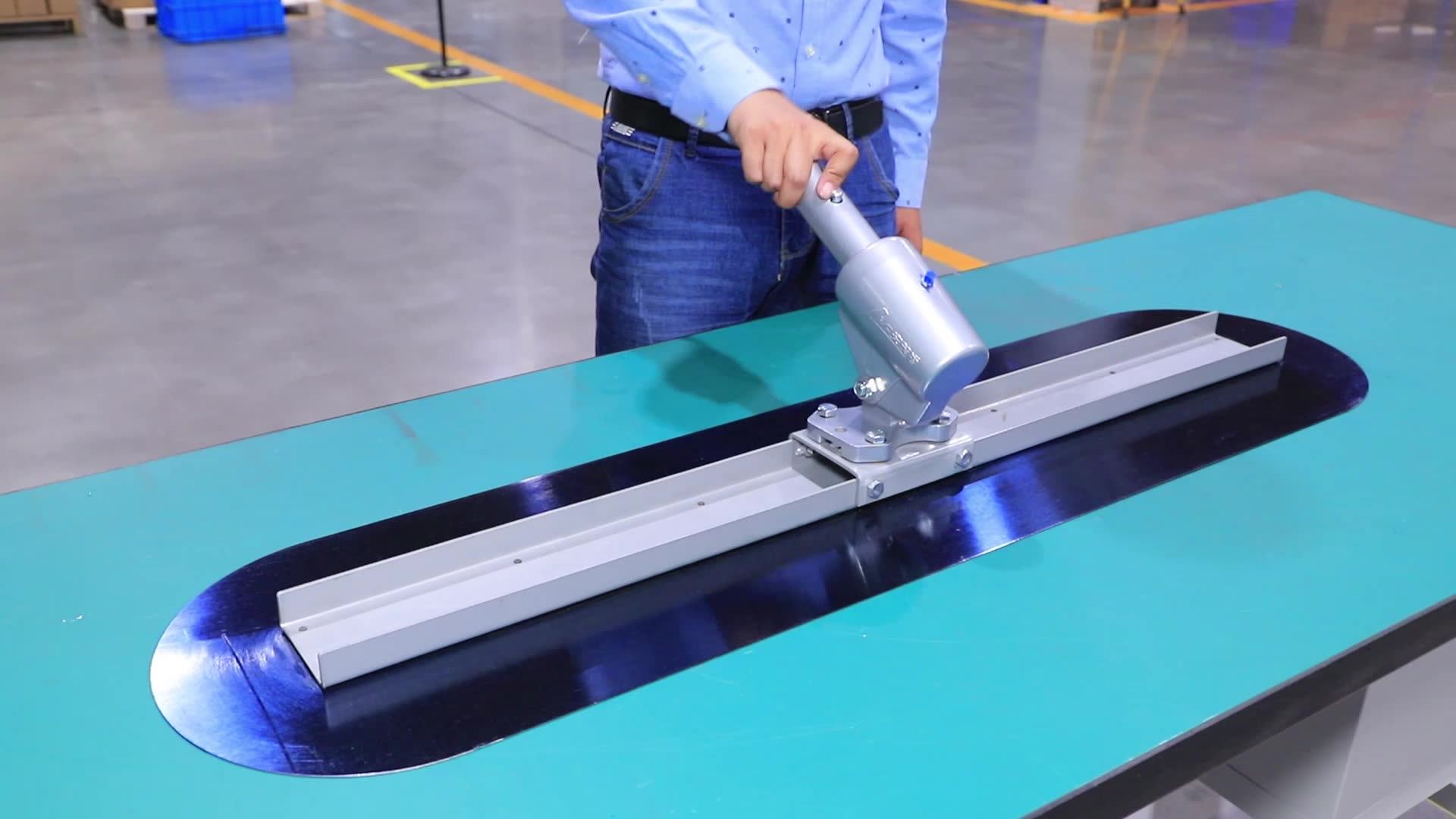 Concrete Finishing Tool Manganese Steel Floor Bull Float/ground Flat ...