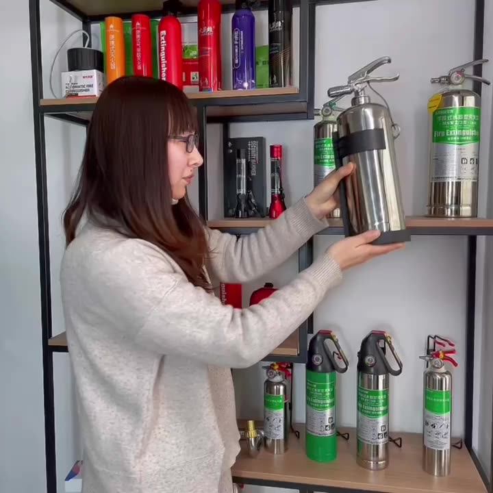 Empty Fire Extinguisher Colored Fire Cylinder Stainless Steel Sus 304 ...