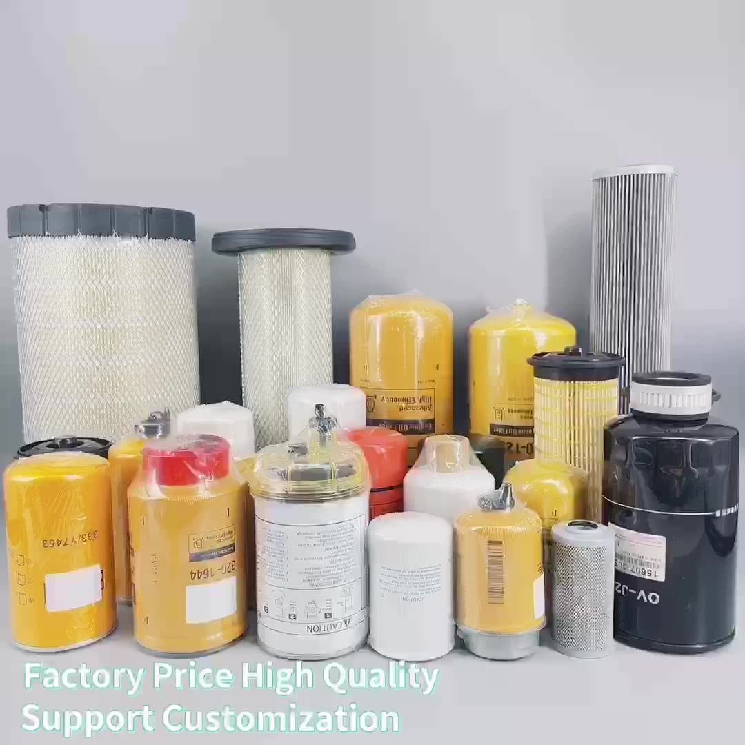 Original Excavator Oil Engine Spare Parts Universal Fuel Filter 1r-1807 ...