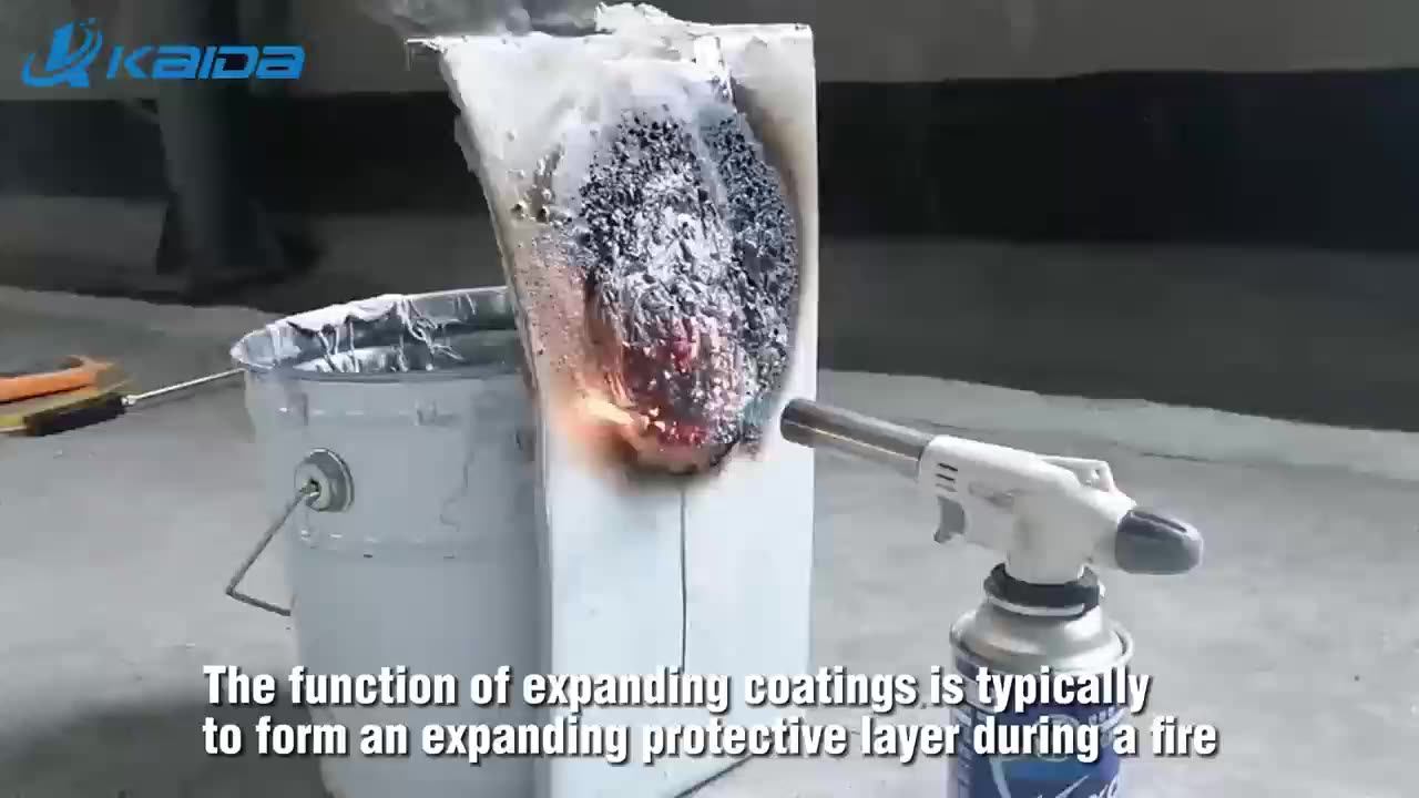 Support One-stop Service Fire Retardant Paint Intumescent Coating ...