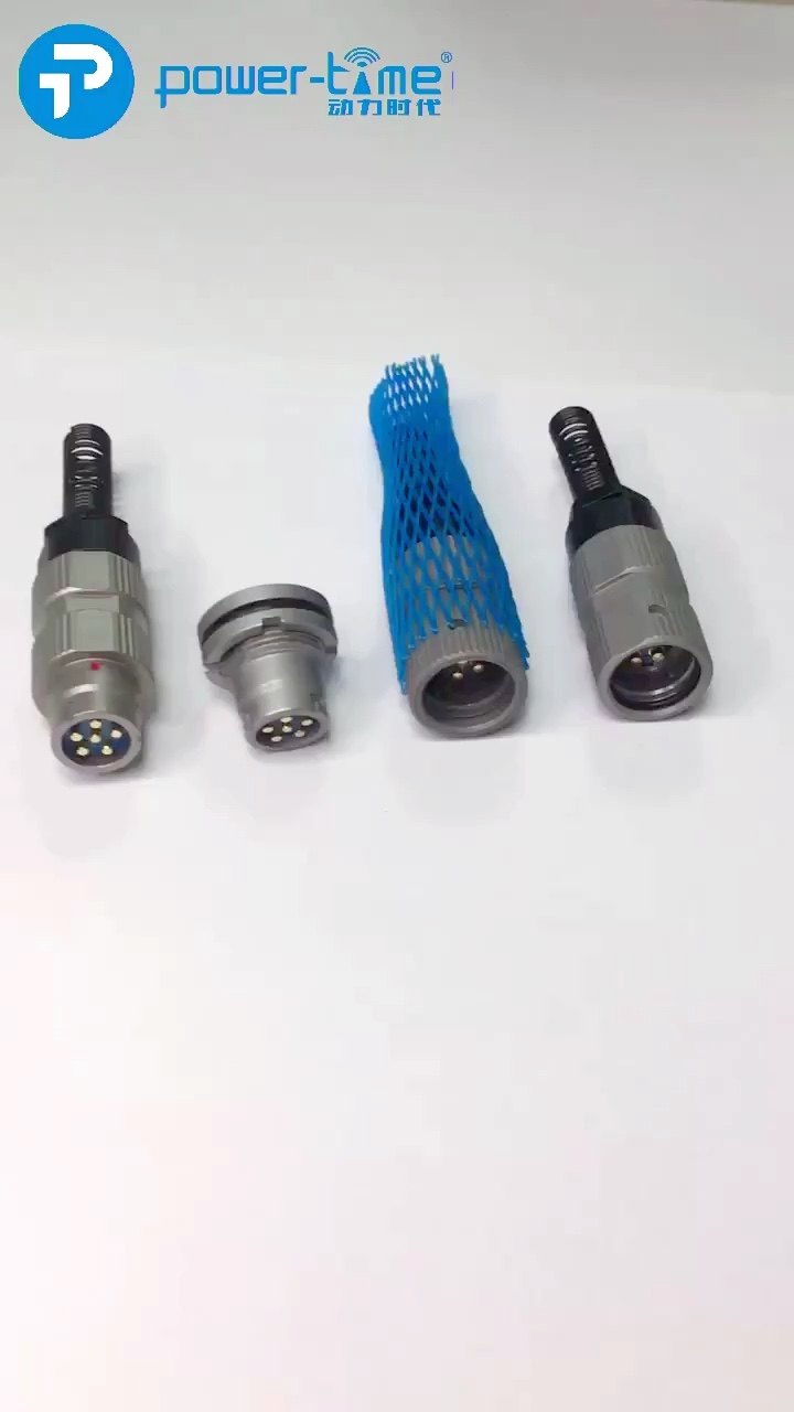 Military Radio Audio Cable Assembly U-229/u U-283/u 6 Pin Connector And ...