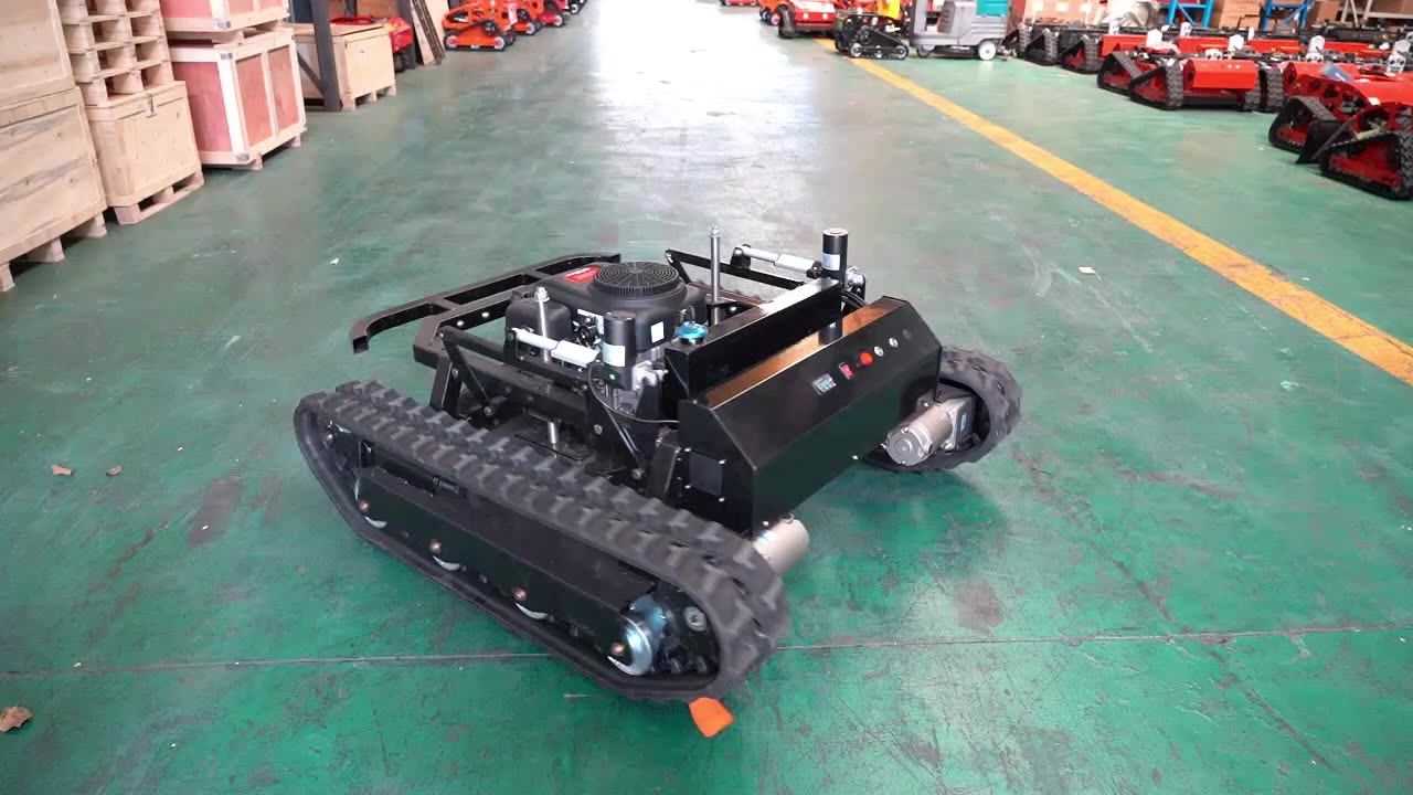 Free Shipping All Terrain Remote Lawn Mower 1000 Mm Remote Control Lawn ...