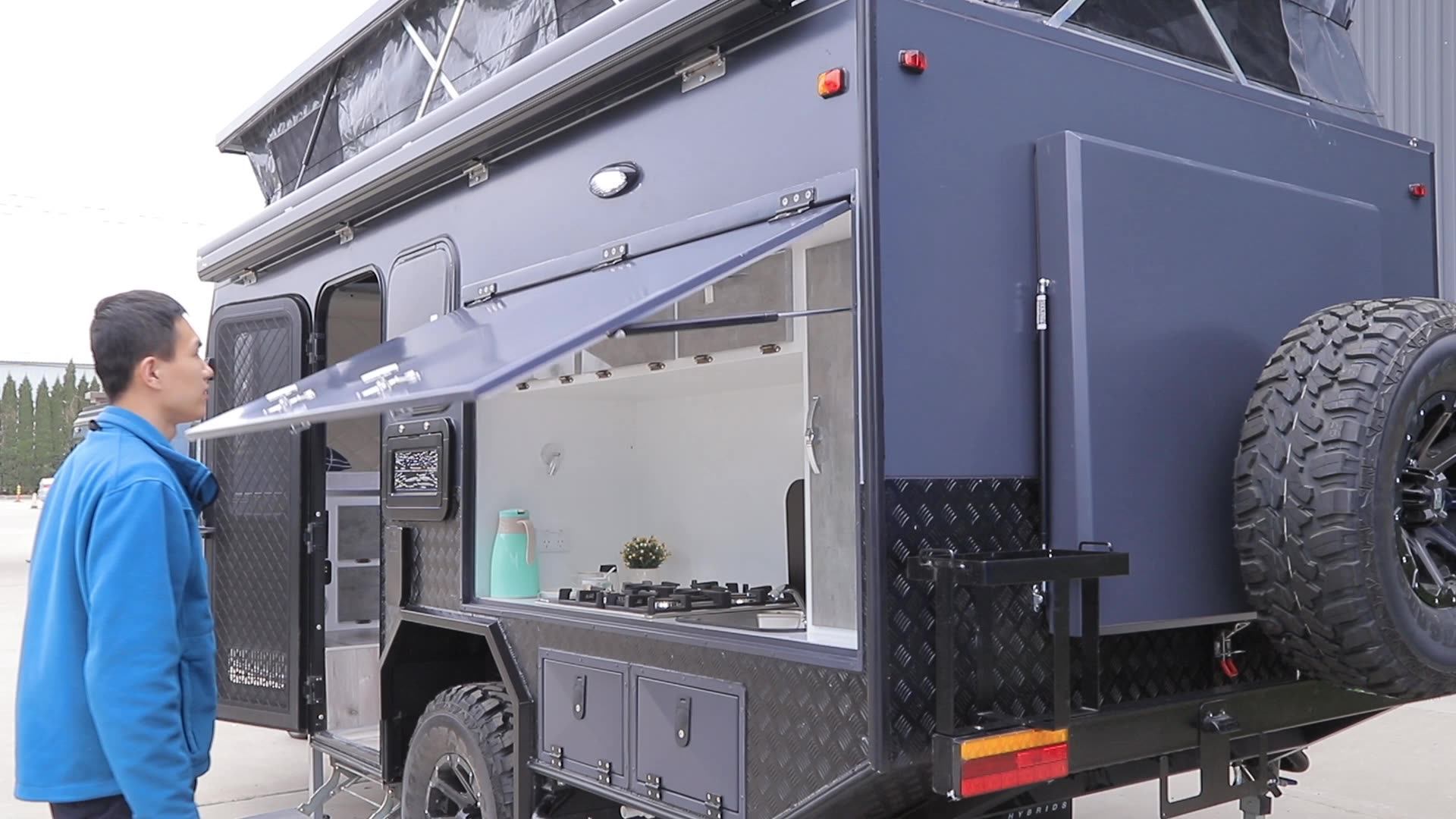 Australia Standard Luxury Big Road 4x4 Off Road Rv Camping Trailer ...