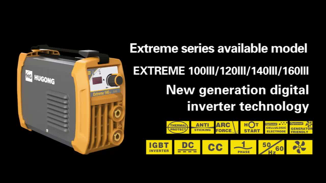 Portable Stick Welding Machine 110v 230v Igbt Inverter Hugong Extreme ...