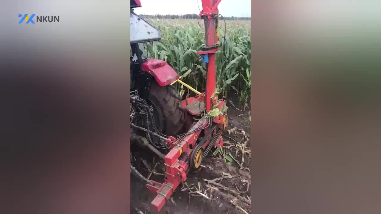 Single Row Tractor Drive Pto Corn Silage Chopper Harvester - Buy Forage ...