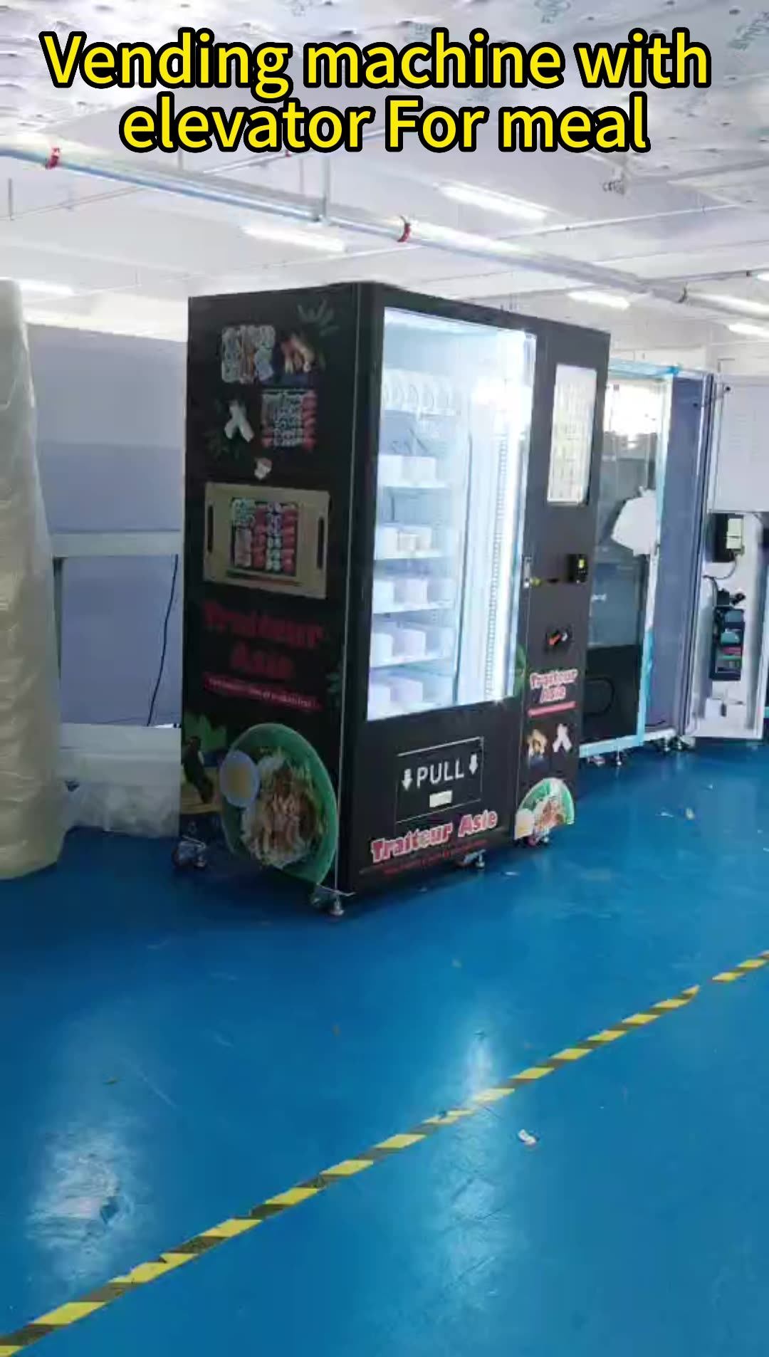 Elevator Refrigerated Combo 22 Inch Touch Screen Beverage Snack Drinks ...