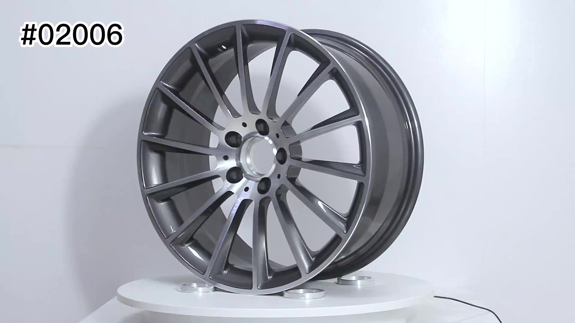 18 19 20 21 22inch Staggered Alloy Wheel For Benz Amg A B C Cl Cla Clk ...
